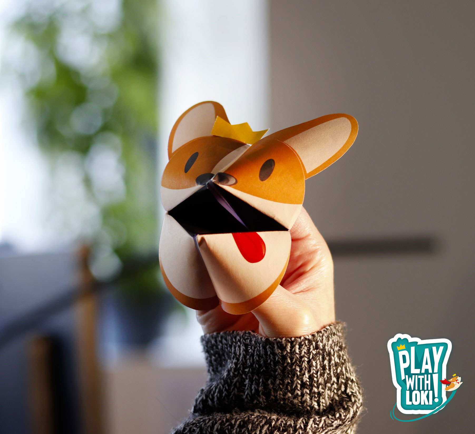 Play With Loki – create your Origami Chicken-Loki | LOKI